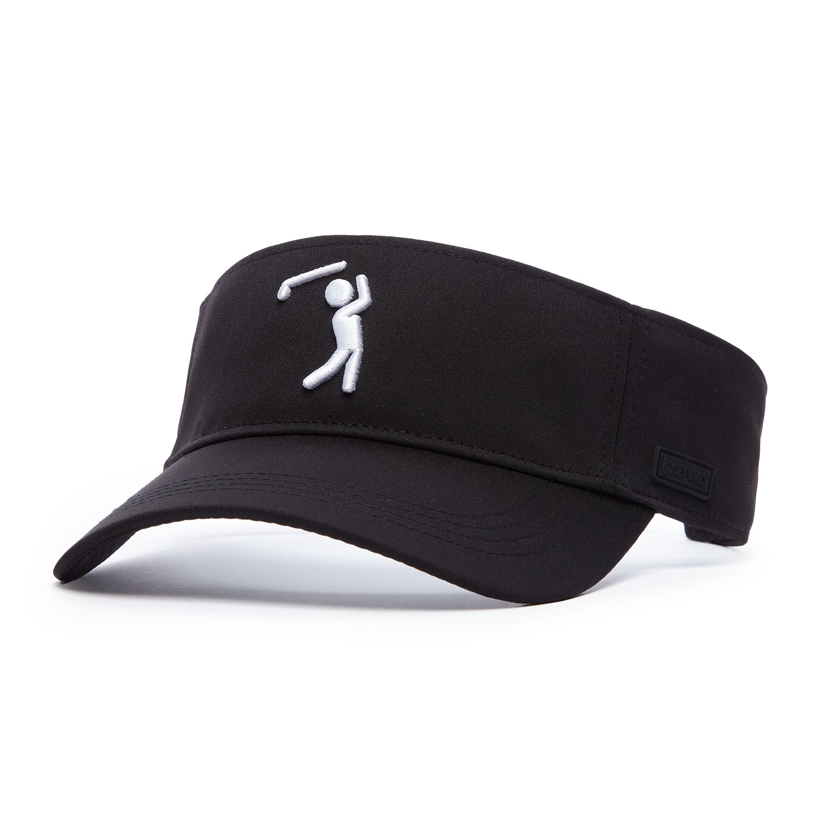 Bogey Bros Golf Co | Funny Golf Headwear | Bogeyman Black Visor