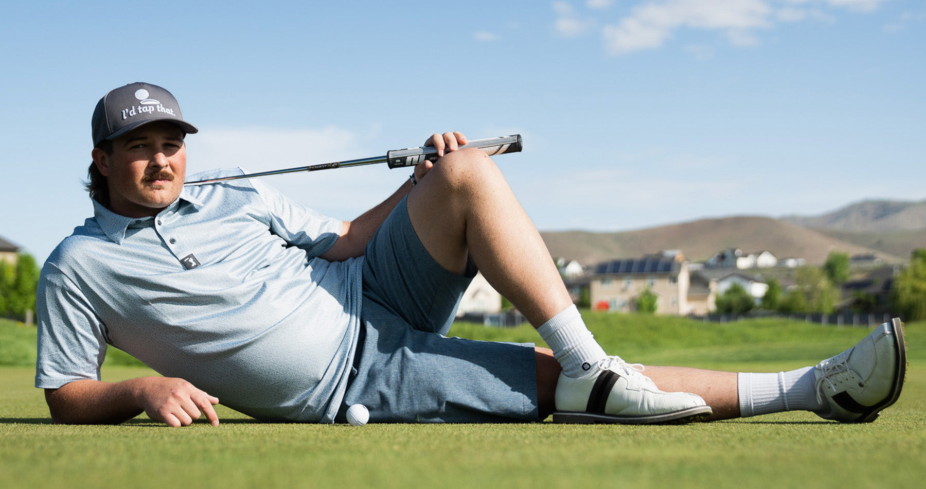 Golfer Proudly Wears Bogey Bros Hat Like New Sheriff In Town