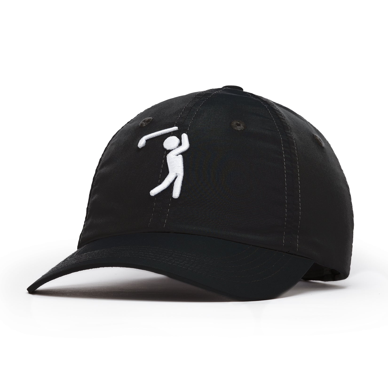 Bogey Bros Golf Co | Funny Golf Hats | Bogeyman Black - Dad Hat