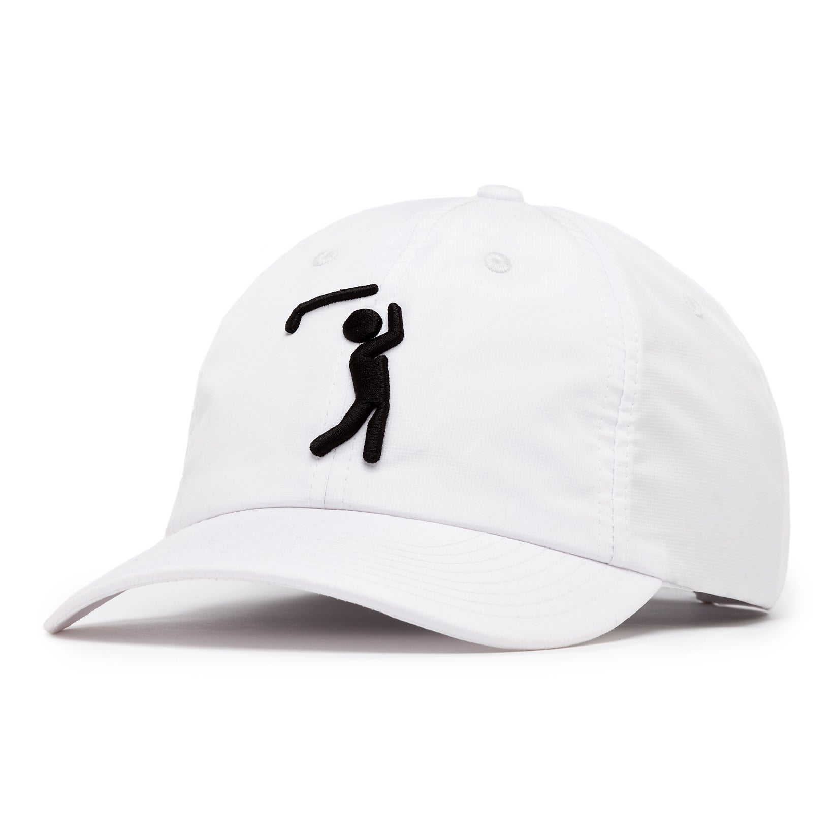 Bogey Bros Golf Co | Funny Golf Hats | Bogeyman White/Black - Dad Hat