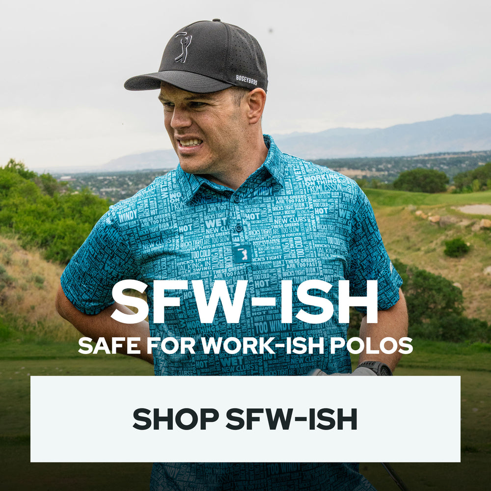 Birdie Finger Polo - Funny, Premium Golf Shirts | Bogey Bros Golf Co.