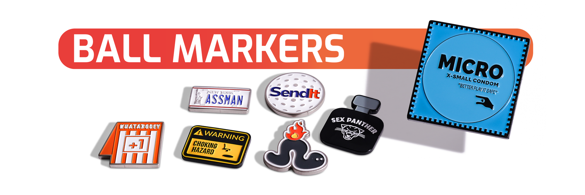 Funny Golf Ball Markers