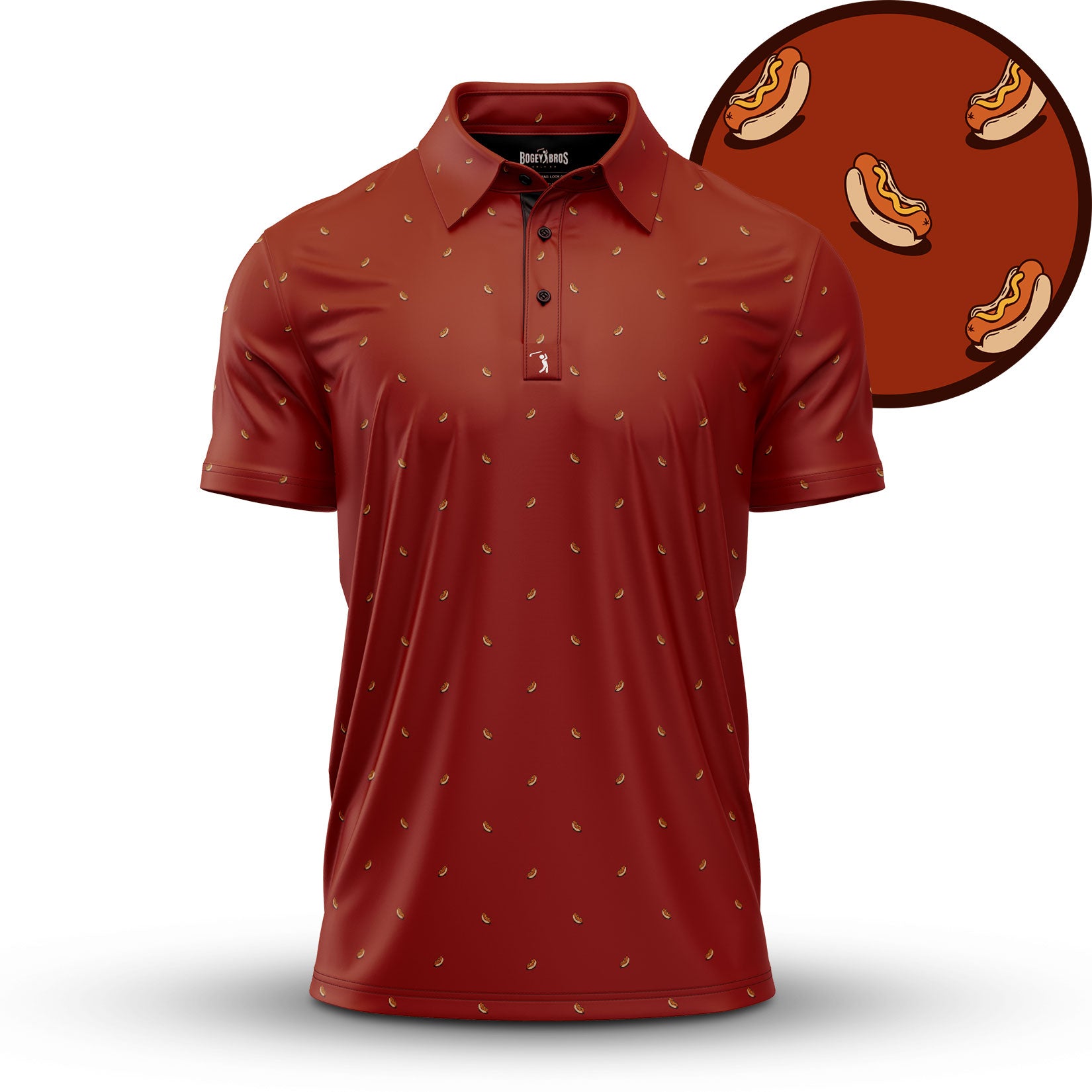 Bogey Bros Golf Co | Funny Golf Polos | Doggy Dog