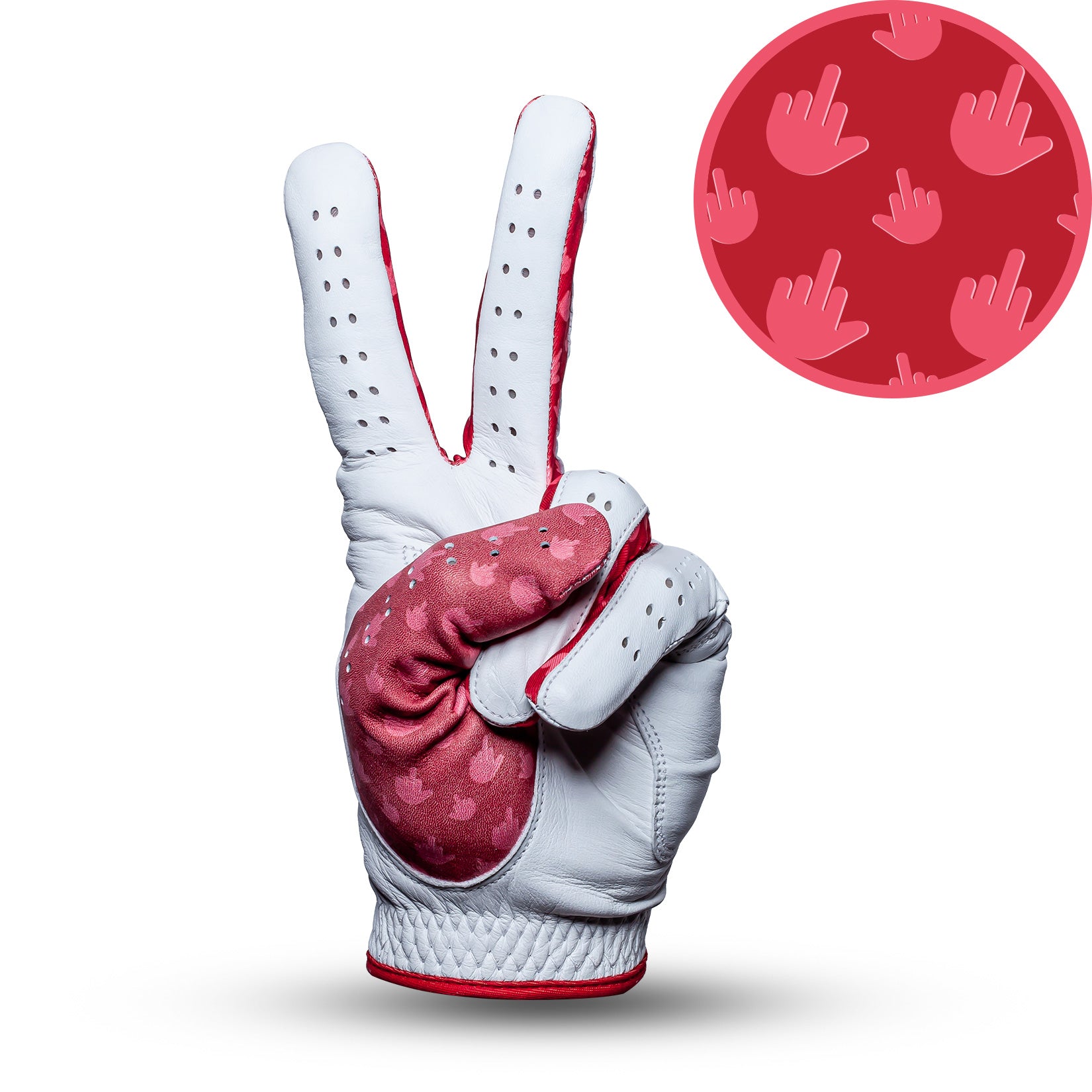 Bogey Bros Golf Co | Funny Golf Gloves | Birdie Finger - Robin - Glove