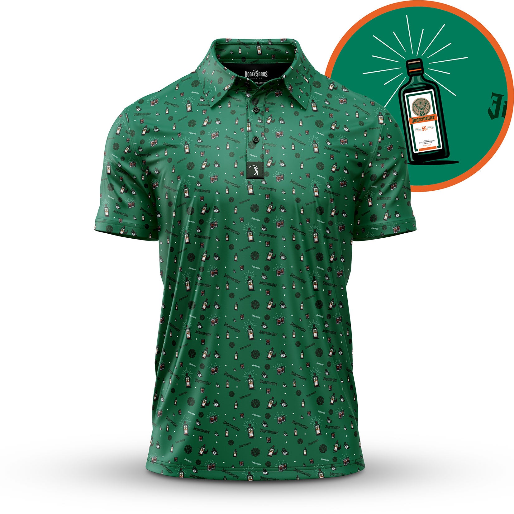Bogey Bros Golf Co | Funny Golf Polos | The Meister - Polo
