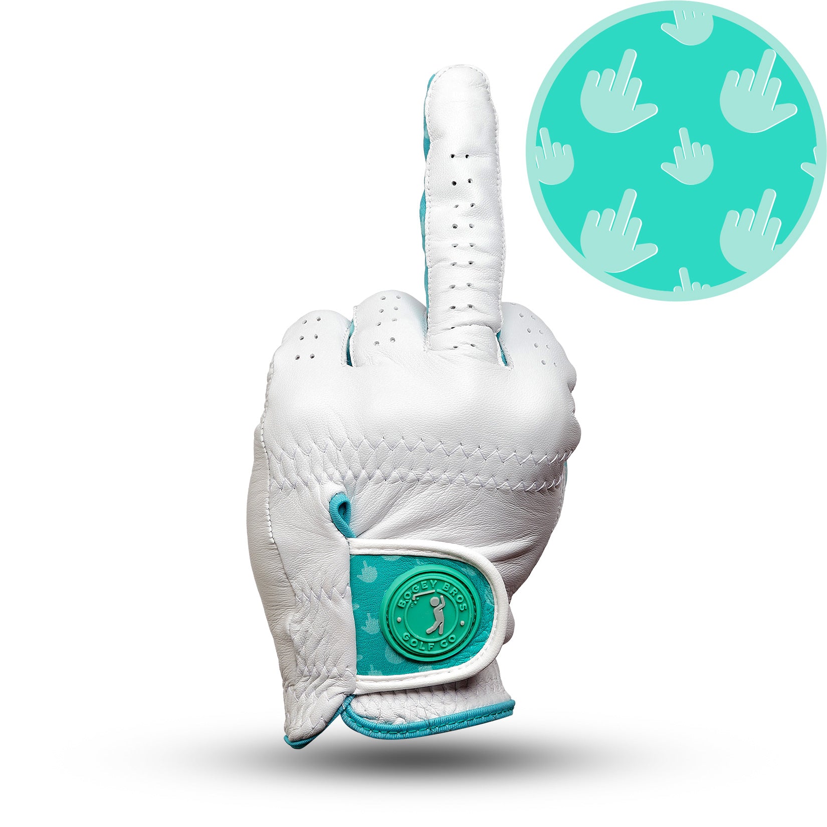 Bogey Bros Golf Co | Funny Golf Gloves | Birdie Finger Glove