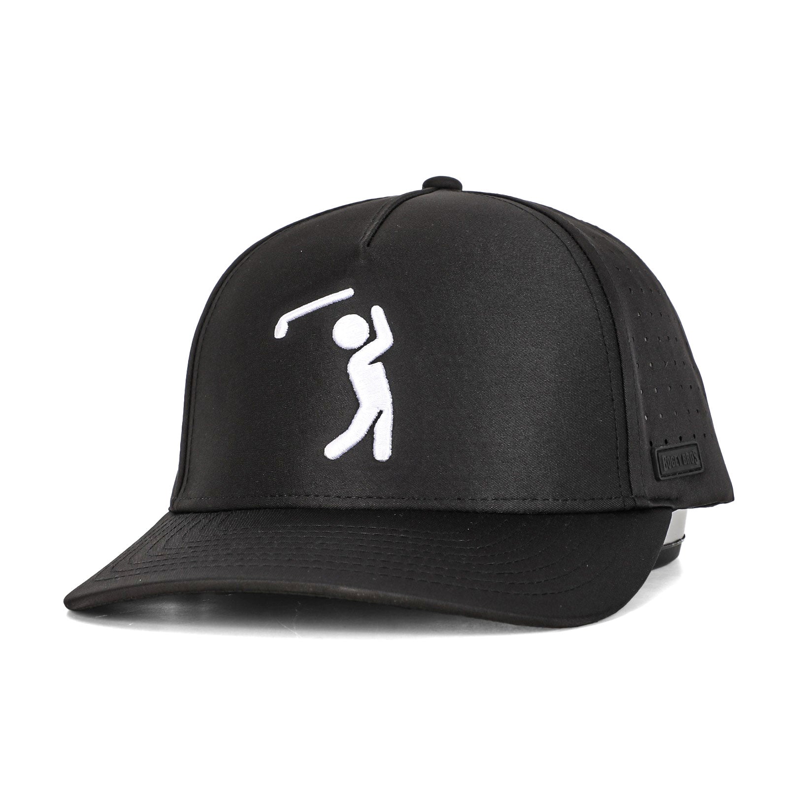 Bogeyman Black - Performance Golf Hat - Snapback