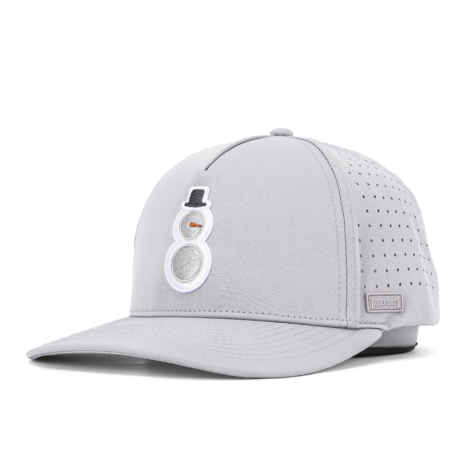 Snowman - Performance Golf Hat - Snapback