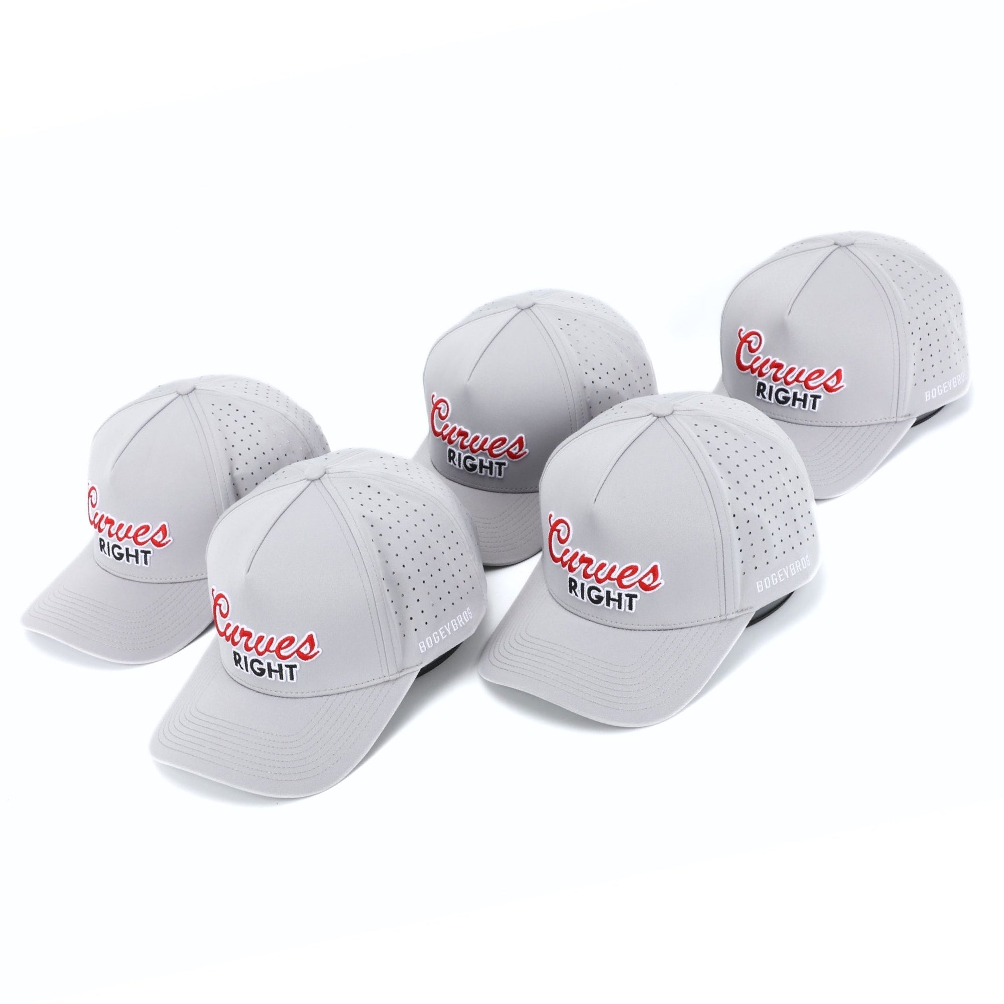 Curves Right - Performance Golf Hat - Snapback